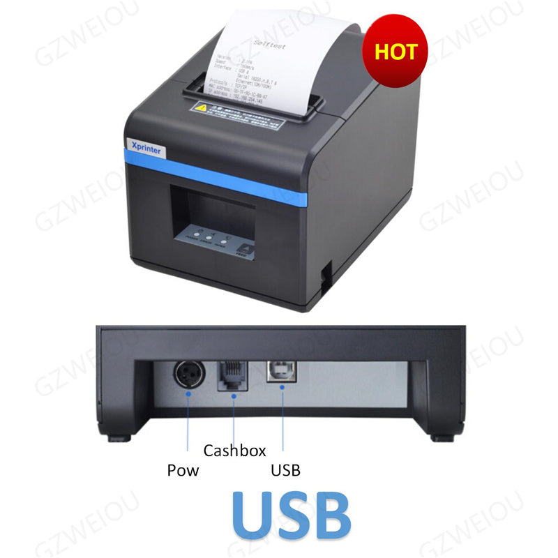 XPrinter 80mm Usb Thermal Receipt Printer — Adepta Technologies